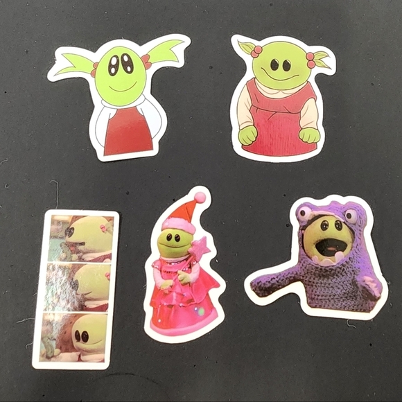 Nickelodeon | Other | Mona Nanalan Vinyl Sticker 5pk Nickelodeon | Poshmark